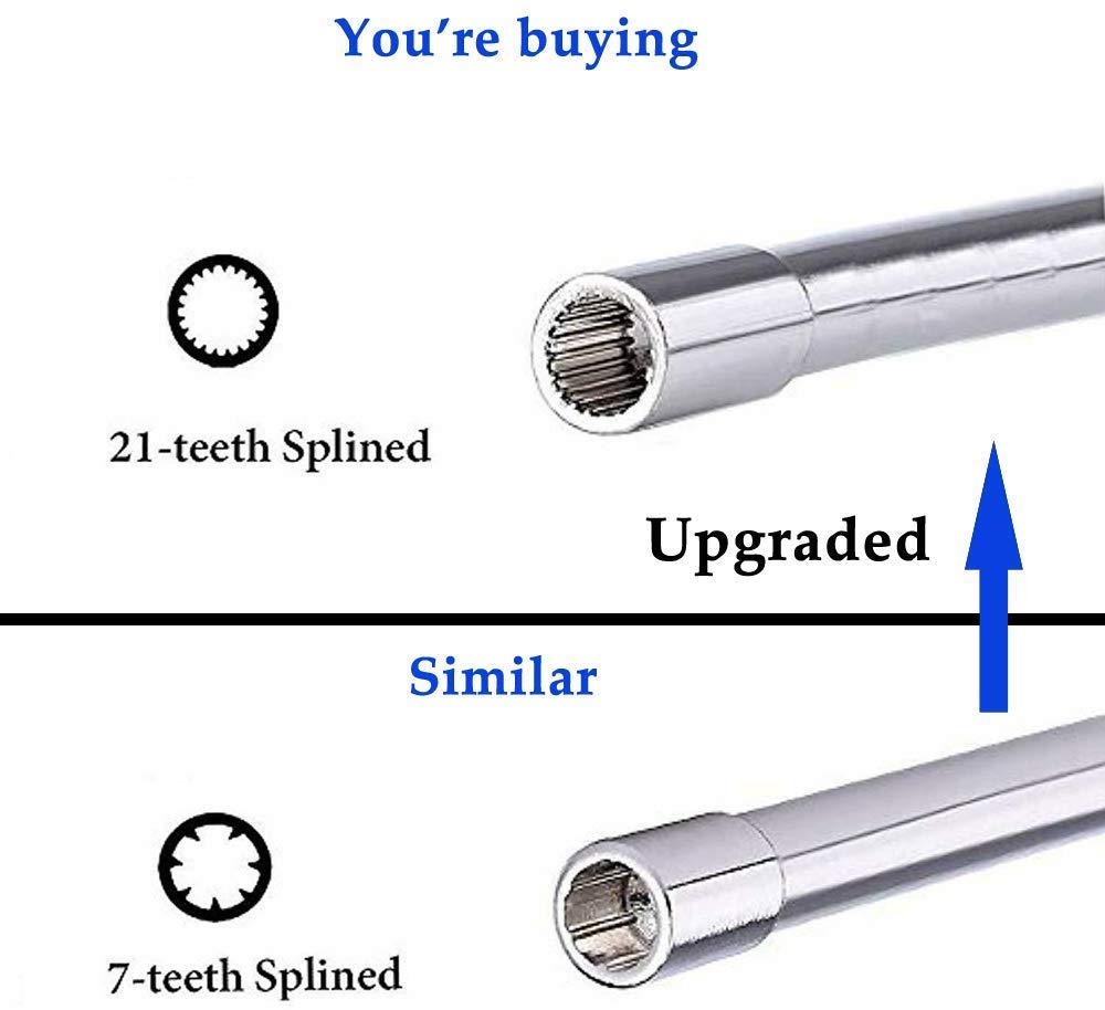 Ferilter Carburetor Adjustment Tool (21 Teeth Splined) 2 Cycle Small Engine Carburetor Adjusting Kit 530035560 for Husqvarna Poulan Homelite STIHL Echo Chainsaw Trimmer Lawn Mower Edger Blower Carb