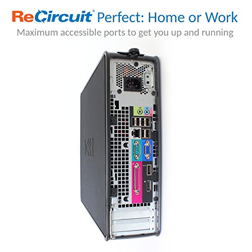 Office ReCircuit SFF Desktop - Intel Core 2 Duo 3.0GHz, 8GB RAM, NEW 1TB HDD, Dual Video, Windows 7 Pro 64-Bit, WiFi, DVD/CD-RW