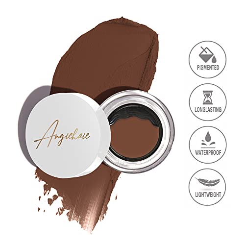 Eyebrow Stamp Stencil Kit, Brow Stamp, 24 Pieces Eyebrow Stencils Thick and Thin with 2 Dual Ended Brush and Sponge Applicators, Perfect Natural Brow, Waterproof (Blonde)