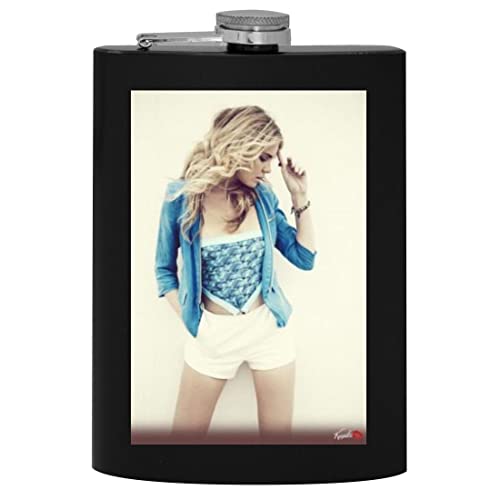 FC Carino B35Y22D63W0734637M07T32C02S27-8oz Black Hip Alcohol Drinking Flask PDI #PIDP734637