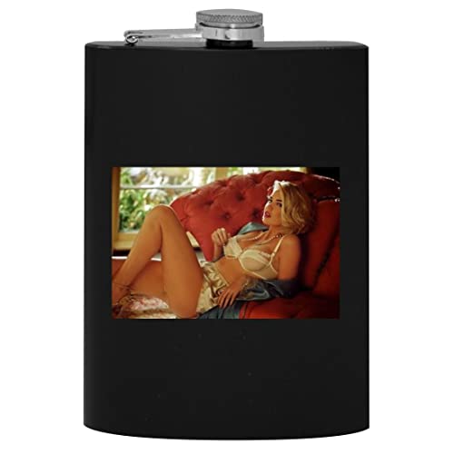 FC Carino B35Y22D63W0347658M07T32C02S27-8oz Black Hip Alcohol Drinking Flask PDI #PIDP347658