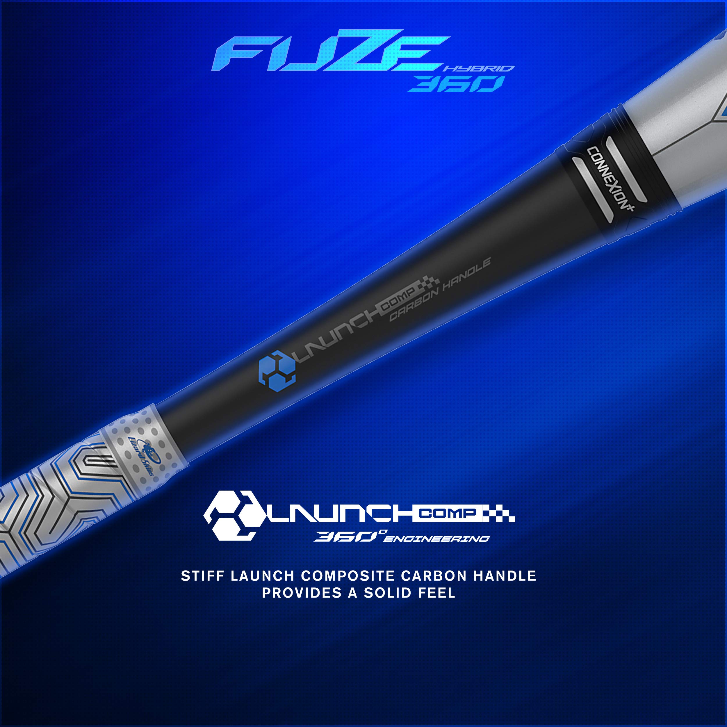 EASTON FUZE 360 HYBRID -3 BBCOR Baseball Bat, 2 5/8 Barrel, 32/29, BB20FZH