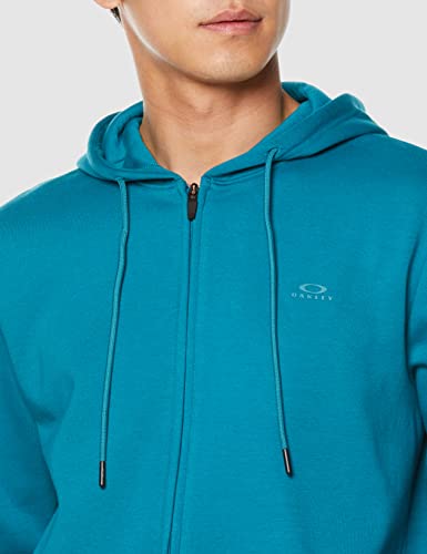 Oakley Men's Relax Full Zip Hoodie, Aurora Blue