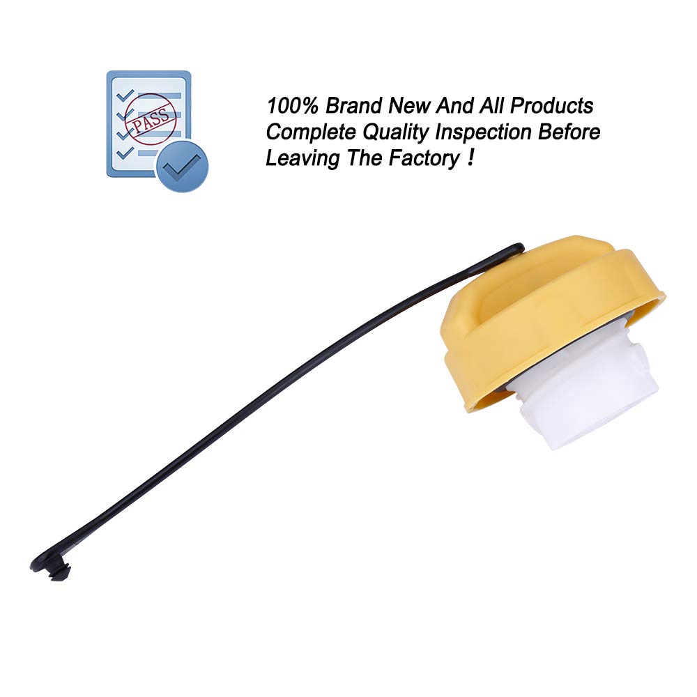 E85 Gas Cap, Fuel Cap Fit For Chrysler Dodge Jeep - 2008-2016 Town & Country, 2007-2009 Commander Grand Cherokee, 2008-2019 Grand Caravan And More,Replace 52030380AA, 52030380AB