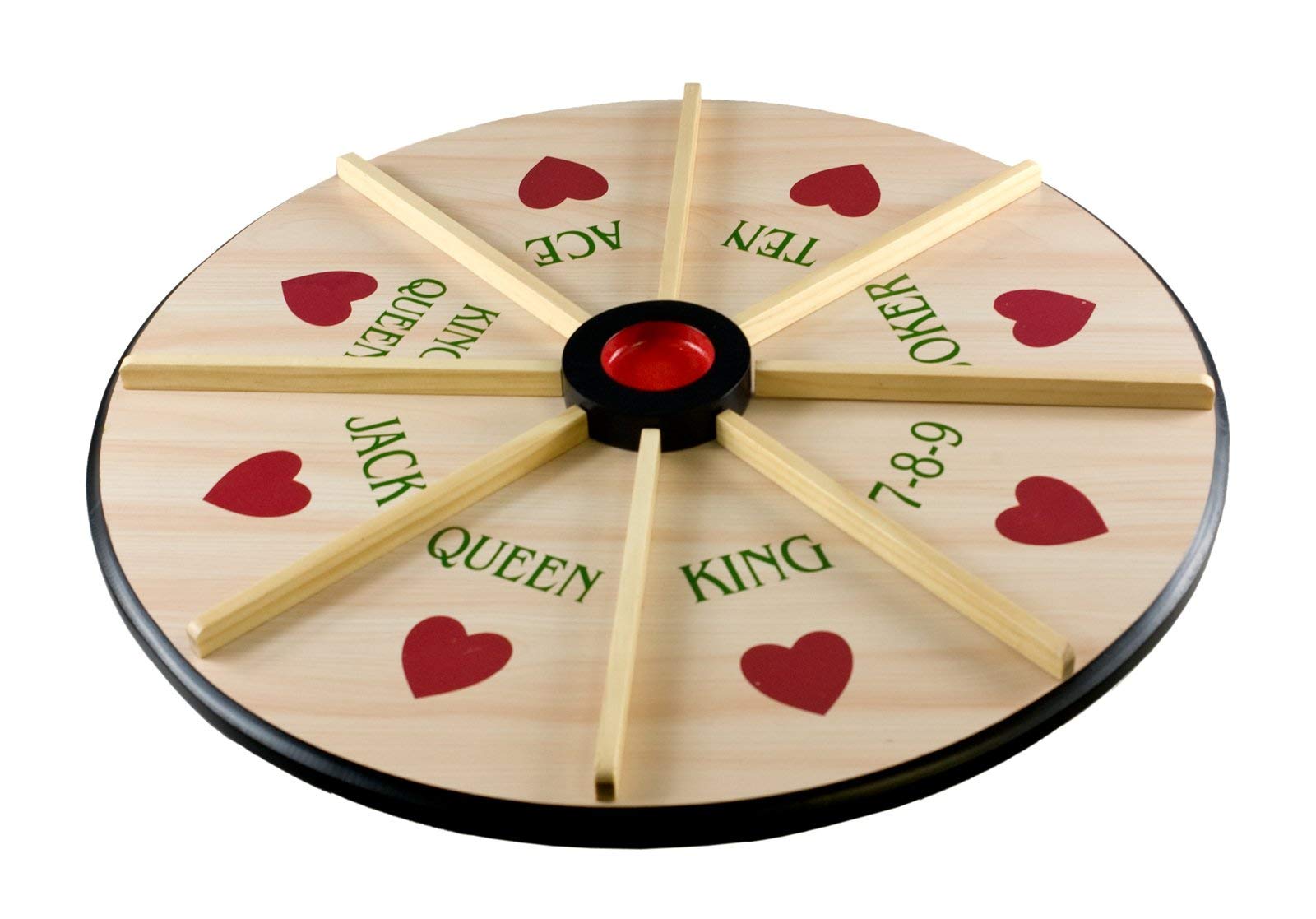 Sterling Games 15.5" Michigan Rummy Wooden Extra Large Game Board Reversible Double Sided Board