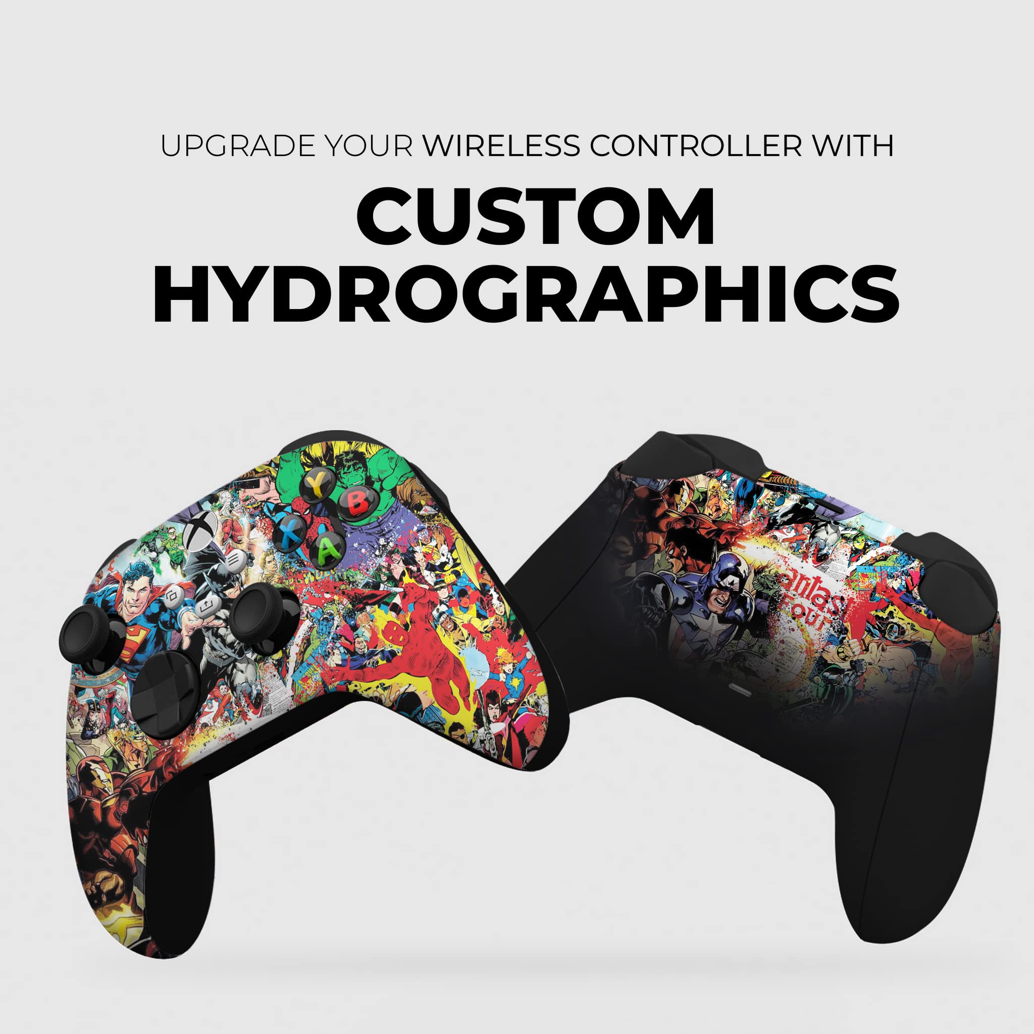 DreamController Shenron Draggonballz Custom X-box Controller Wireless compatible with X-box One/X-box Series X/S Proudly Customized in USA with Permanent HYDRO-DIP Printing (NOT JUST A SKIN)