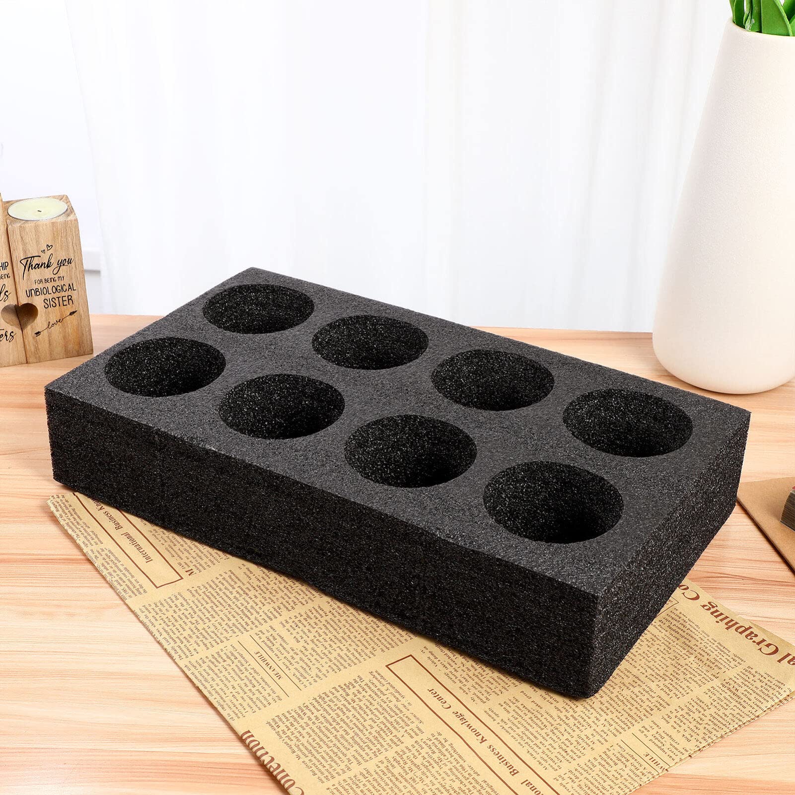 Drink Holder Coffee Carrier Tray Porous Accessories Cold Drink Coffee Universal Carry Beverage Carrier Commercial Drink Cup Hanger Tray Pearl Cotton Takeaway Cup
