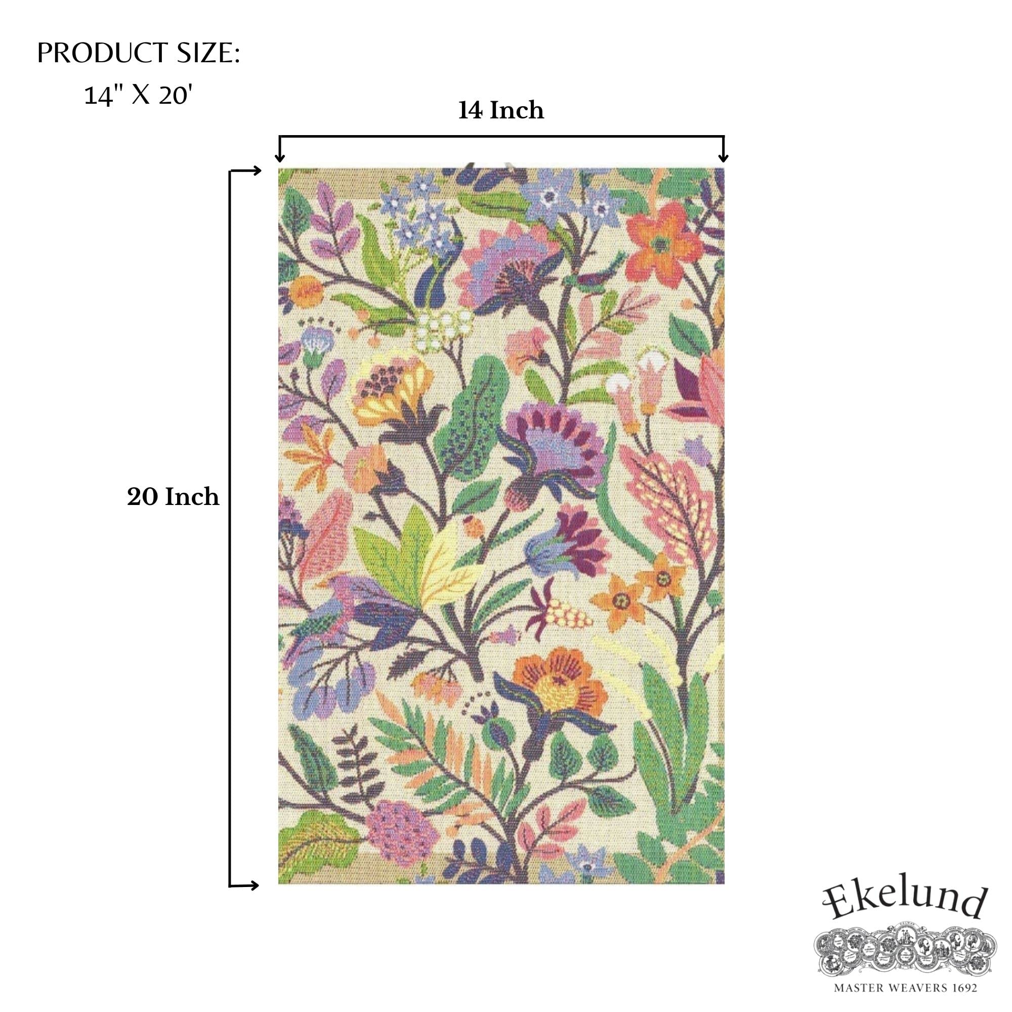 Ekelund Weavers - Colourful -Towel 35 x 50 cm - Organic Cotton