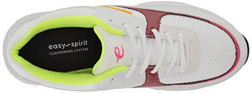 Easy Spirit Women's Galaxie3 Sneaker, White 142, 12 Wide