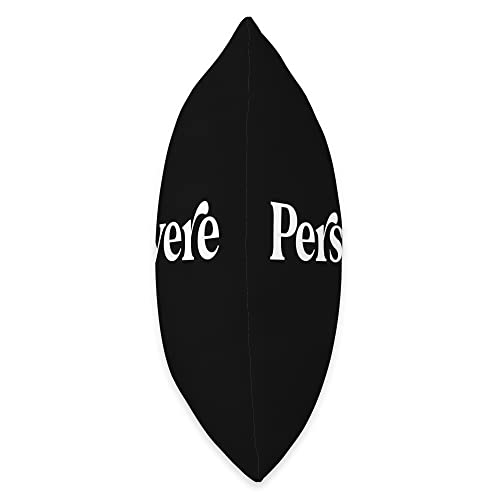 Persevere Tees NYC Persevere, She Persevered Throw Pillow, 16x16, Multicolor