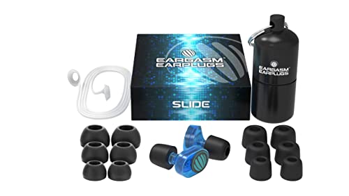 Eargasm Slide Earplugs for Concerts Musicians Motorcycles Noise Sensitivity Conditions and More (Premium Gift Box Packaging)