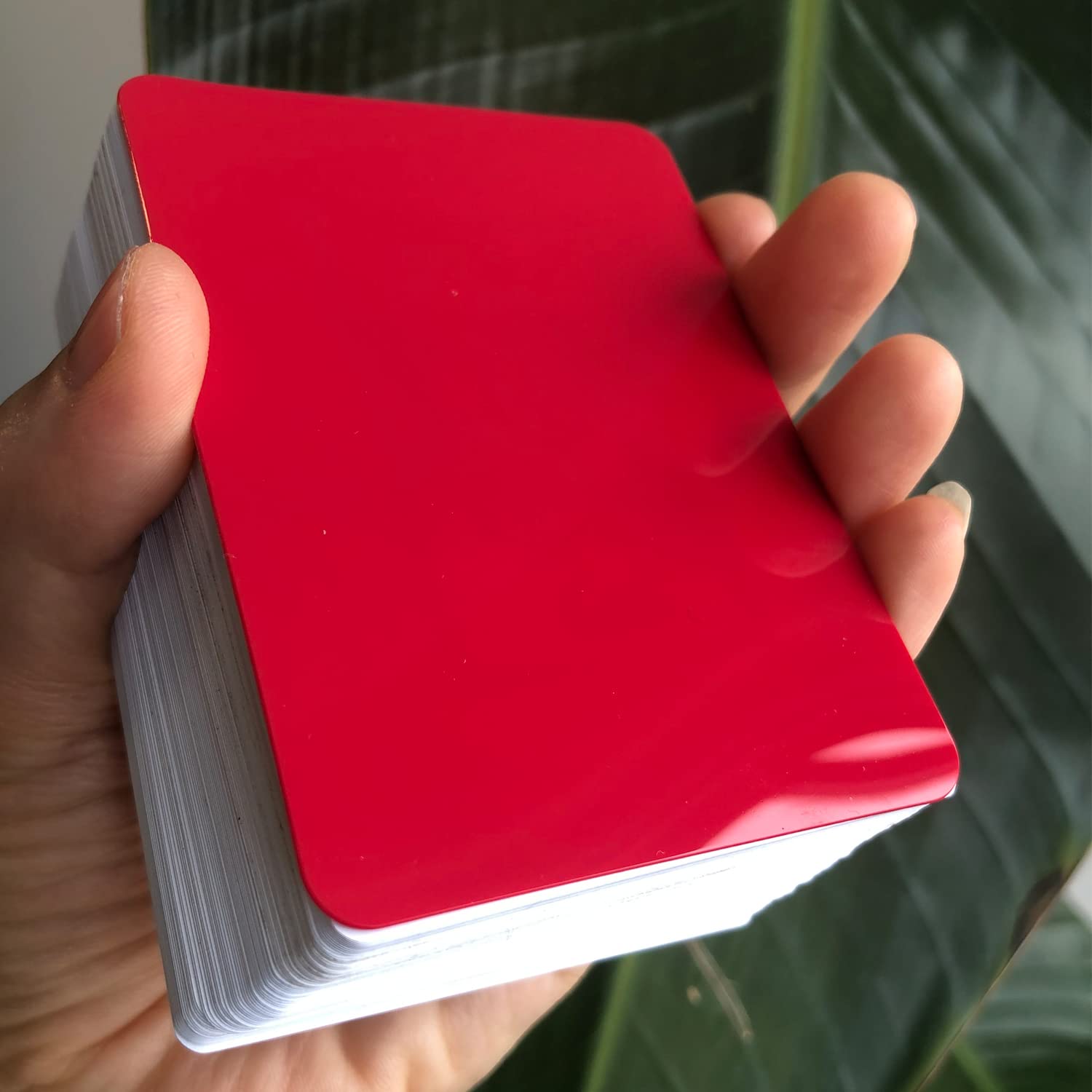 Yuanhe 10Pack Poker Cut Cards - Poker Size Casino Cutting Card in Muti Colors for Poker Texas Hold'em Blackjack Home Games