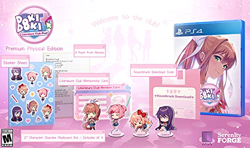 Doki Doki Literature Club Plus! Premium Physical Edition β PlayStation 4