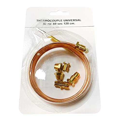 KAHDGSS Thermocouple Stove Fireplaces Replacement Temperature Sensors Probe Oven Appliances With 5pcs Fixed Part
