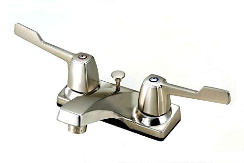Hardware House 136129 Two Handle Lavatory Faucet with 4" Center