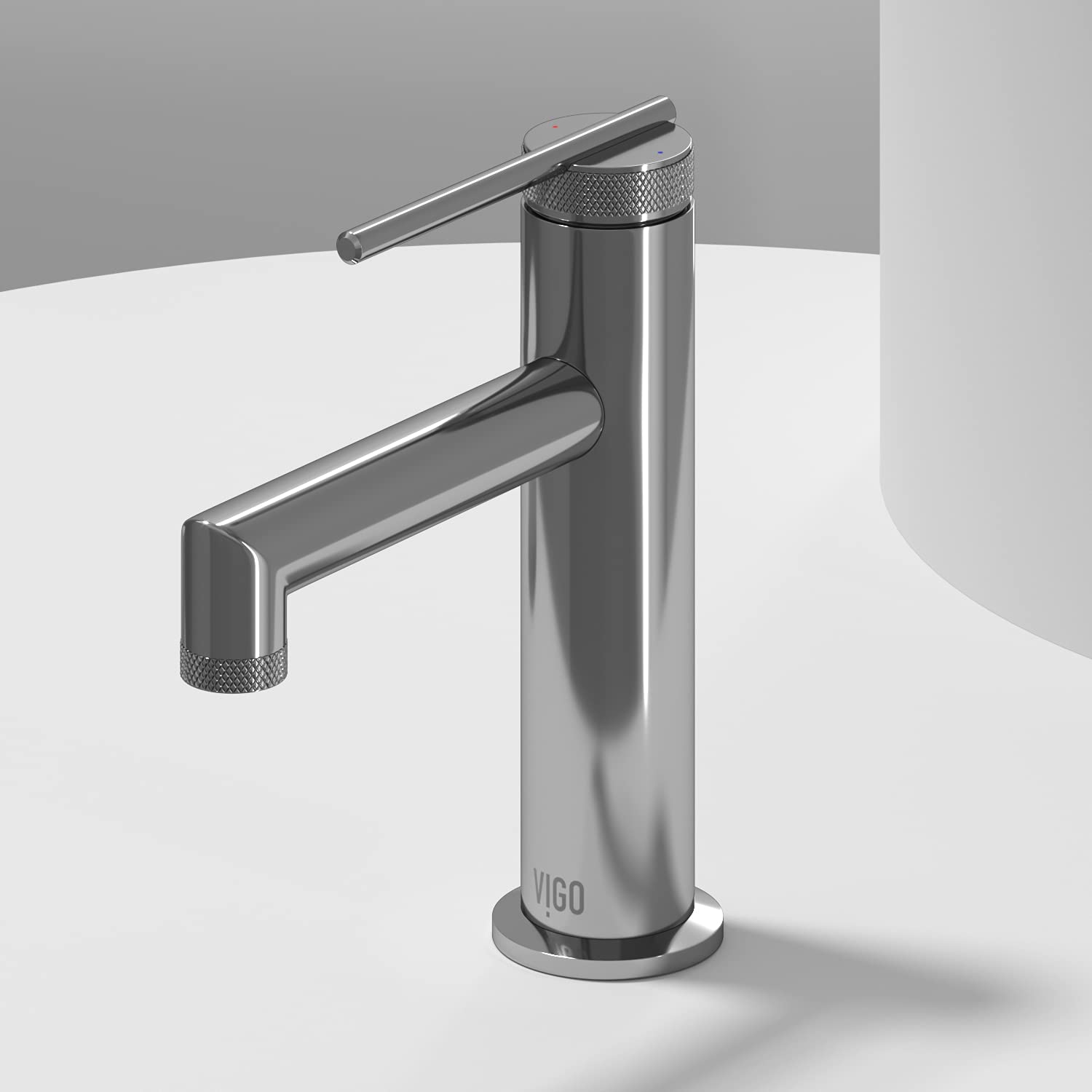 VIGO Sterling 7'' H Single Handle Single-Hole Bathroom Faucet in Chrome-VG01049CH