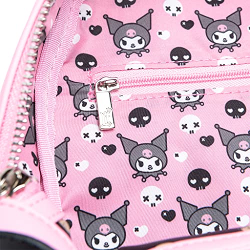 Loungefly Sanrio Glow in the Dark Kuromi and Baku female Backpack