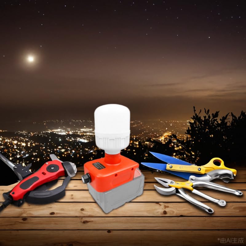 FDBIEBCV DEWALT 20V Max LED Work Light 12W 1300LM Handheld Flashlight for Indoor & Outdoor Use, Cool White Light, Battery-Powered (for Dewalt 20V)