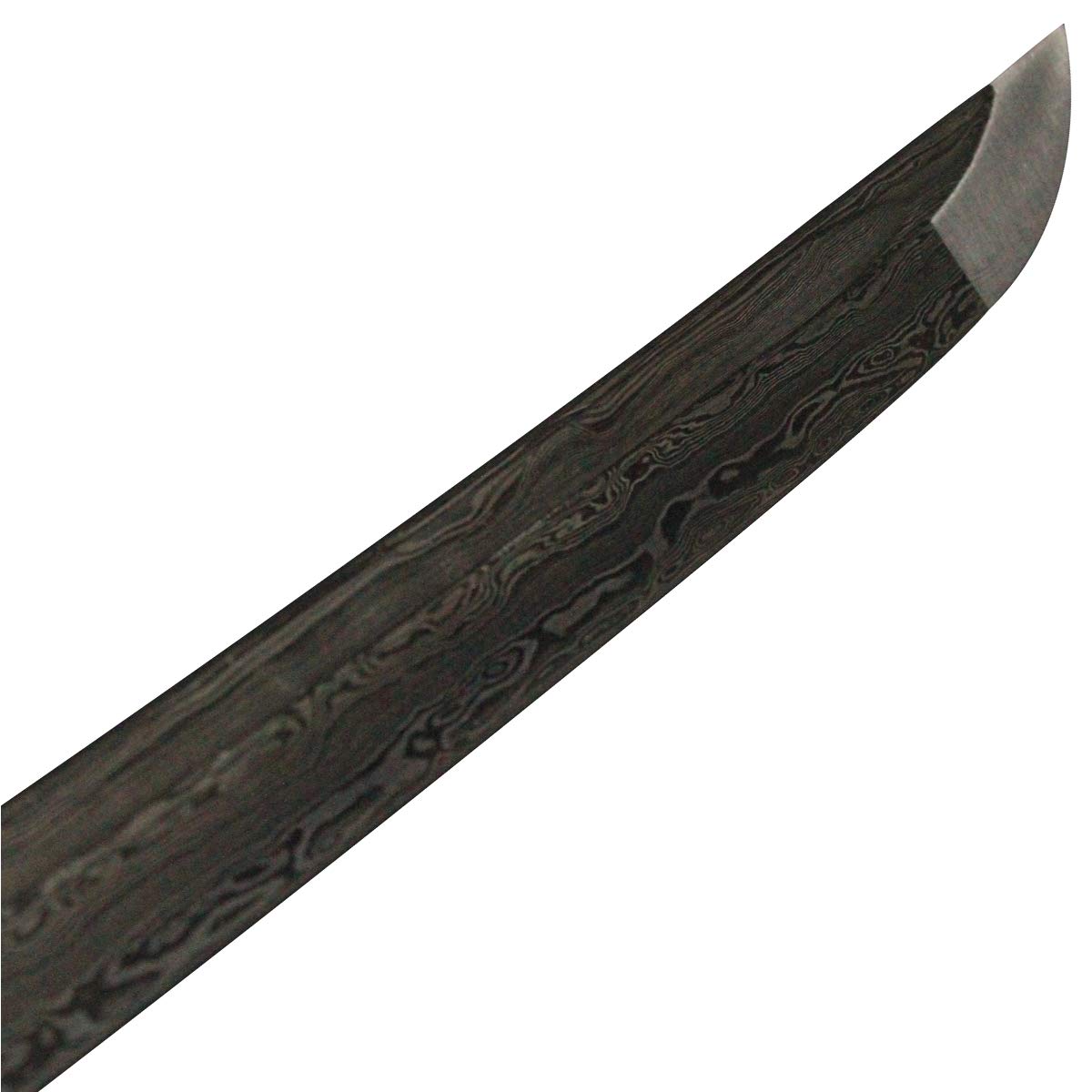 DTYES Full Handmade Damascus Steel Heat Tempered/Clay Tempered Katana Sword Real Sharp Japanese Samurai Sword Katana