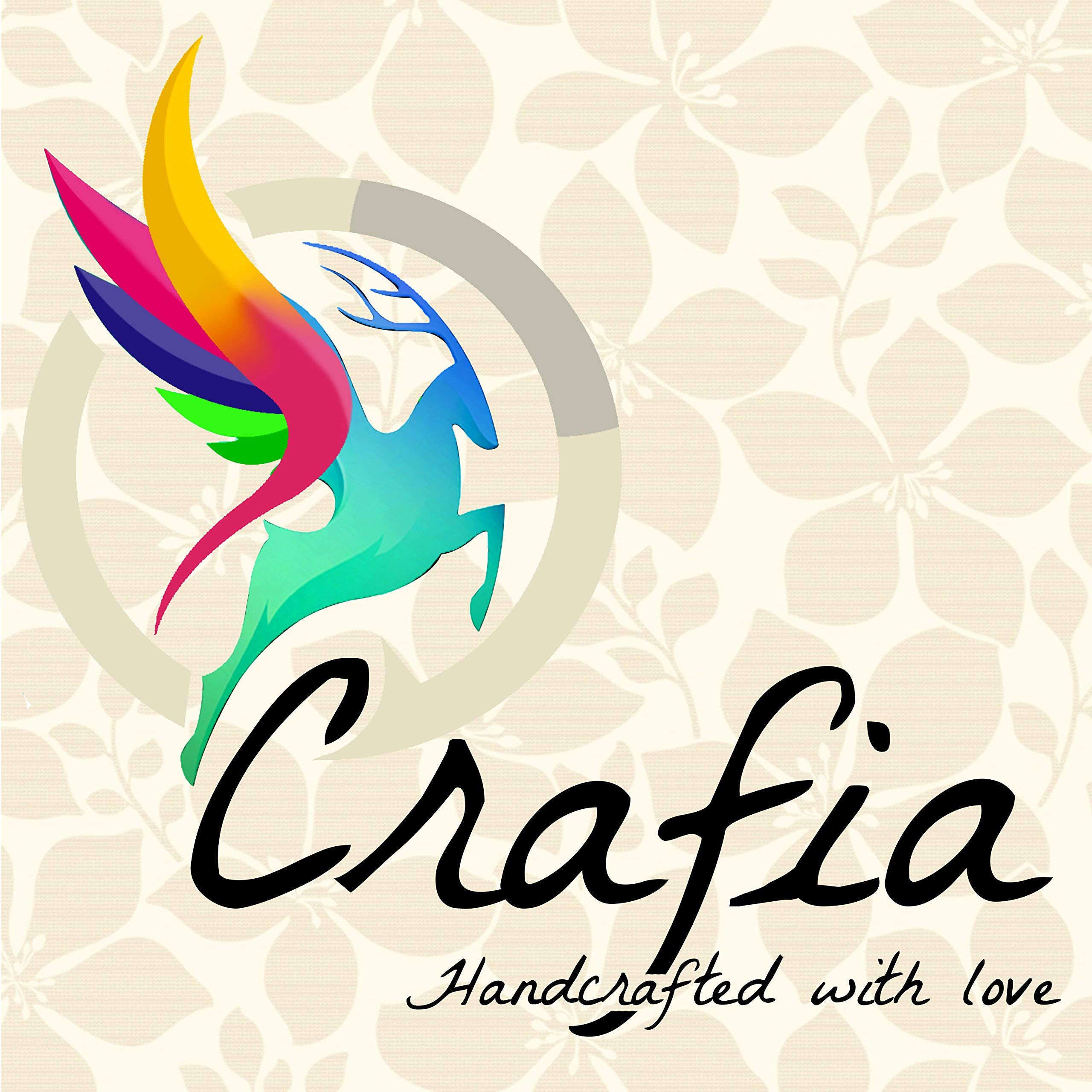 CRAFIA Celestial-Themed Metal Wall Décor | Hand Painted Metal Wall Art |Moon Star Shape Iron showpiece | Metal Wall Décor Ideas.
