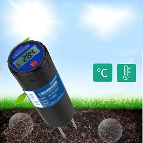 GHGHF Soil Fertilizer Nutrient Detector Ph Paramete Conductivity Temperature, Humidity and Sensor Speed Meter (Color : D)