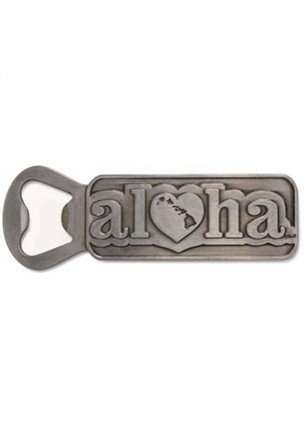 Heart of Hawaii - Aloha Bottle Opener with Magnet