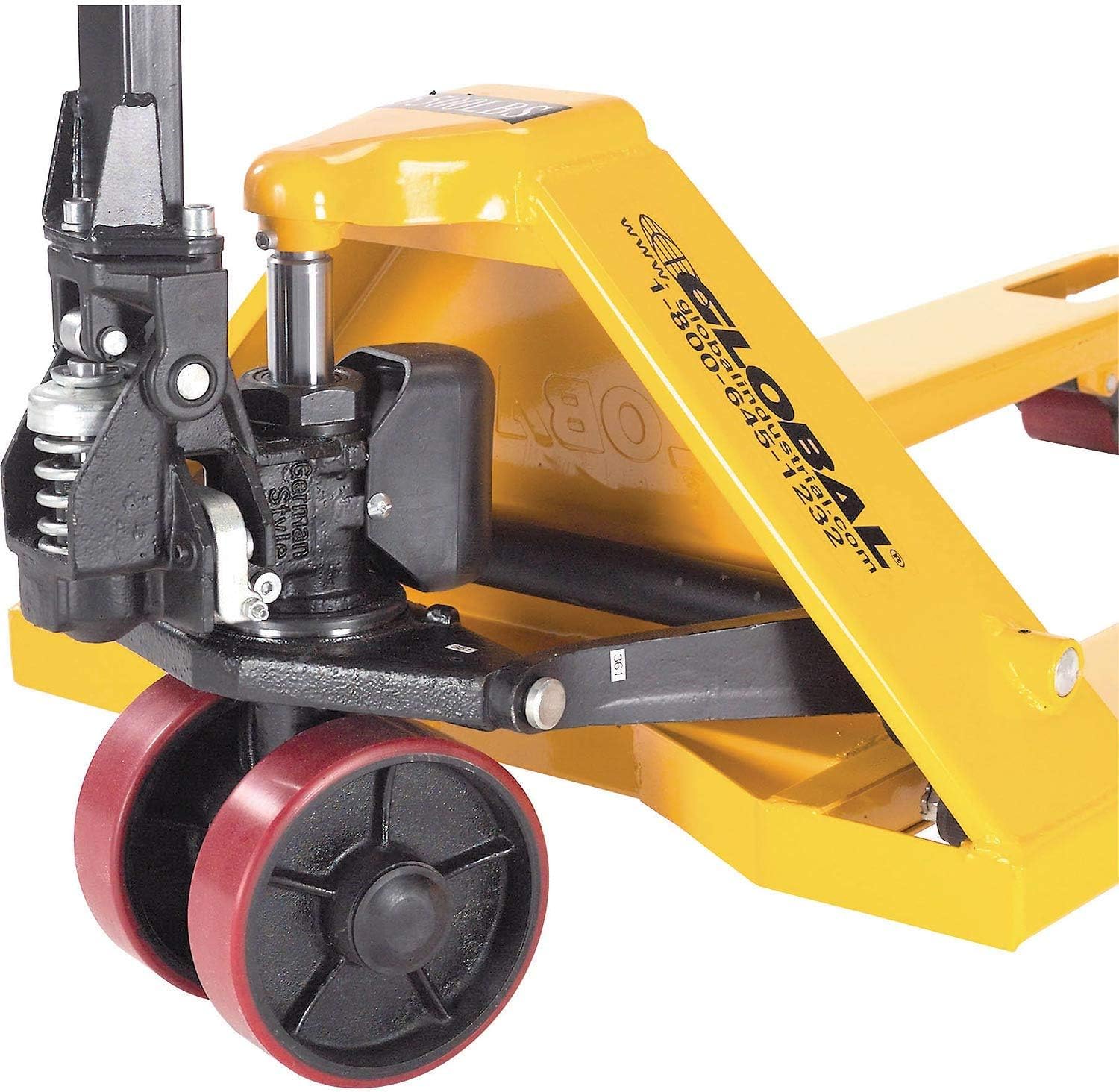 Global Industrial Pallet Truck, 5500 Lb. Capacity, 21 x 36