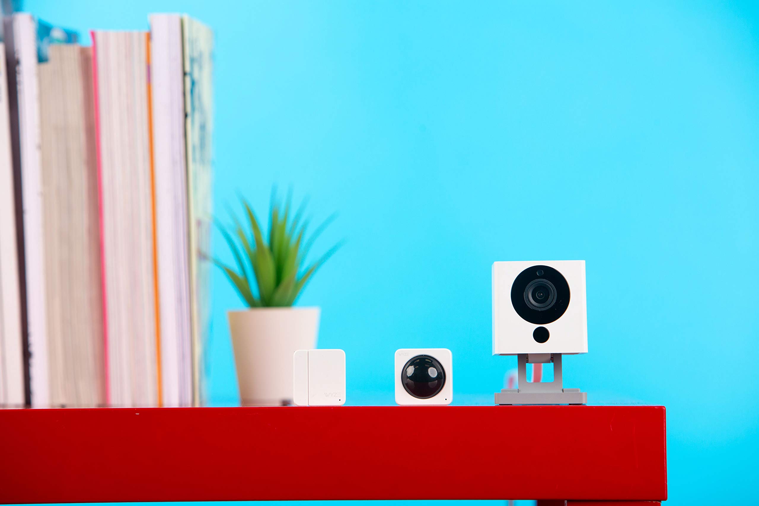 WYZE Cam V2 1080P Indoor Smart Home Camera with Wyze Sense Starter Kit