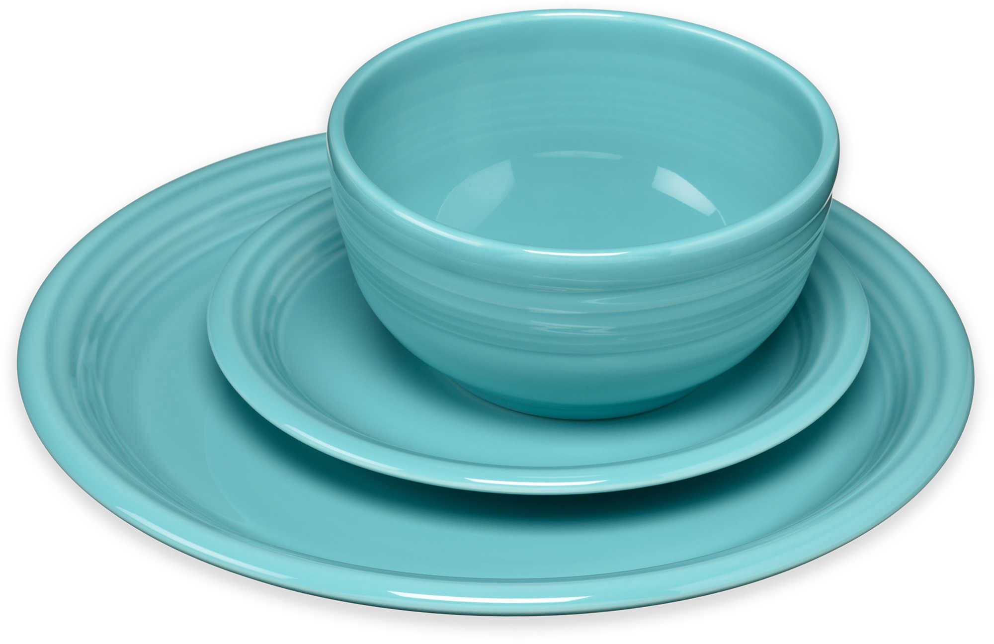 Fiesta 3 Piece Bistro Set, Turquoise