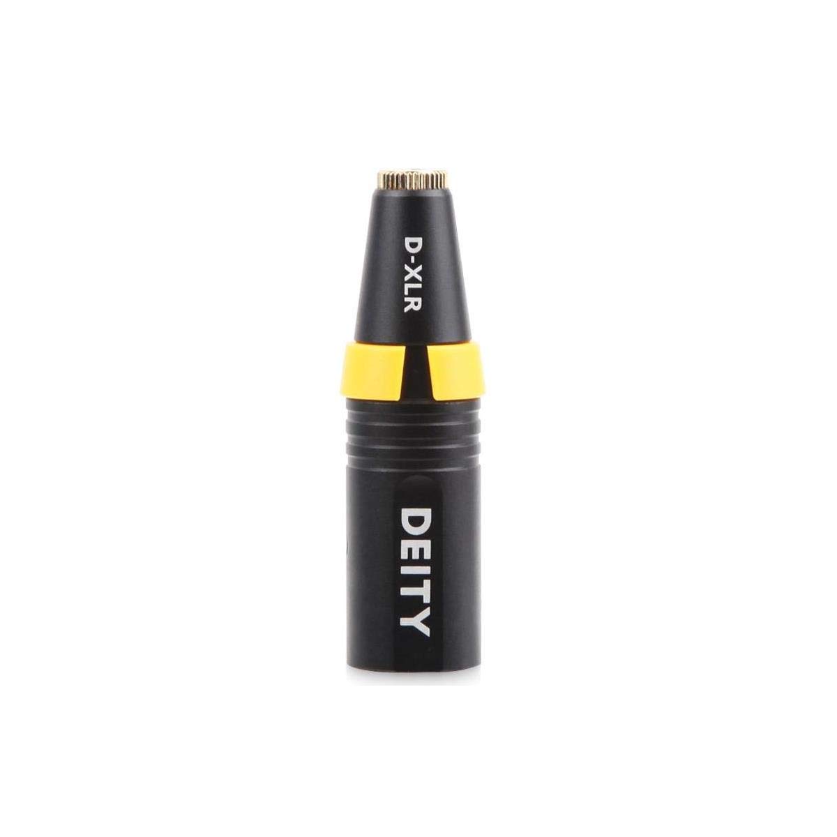 Deity Microphones D-XLR 3.5mm to XLR Adapter with Phantom to Plug-in Power Conversion for V-Series Microphones