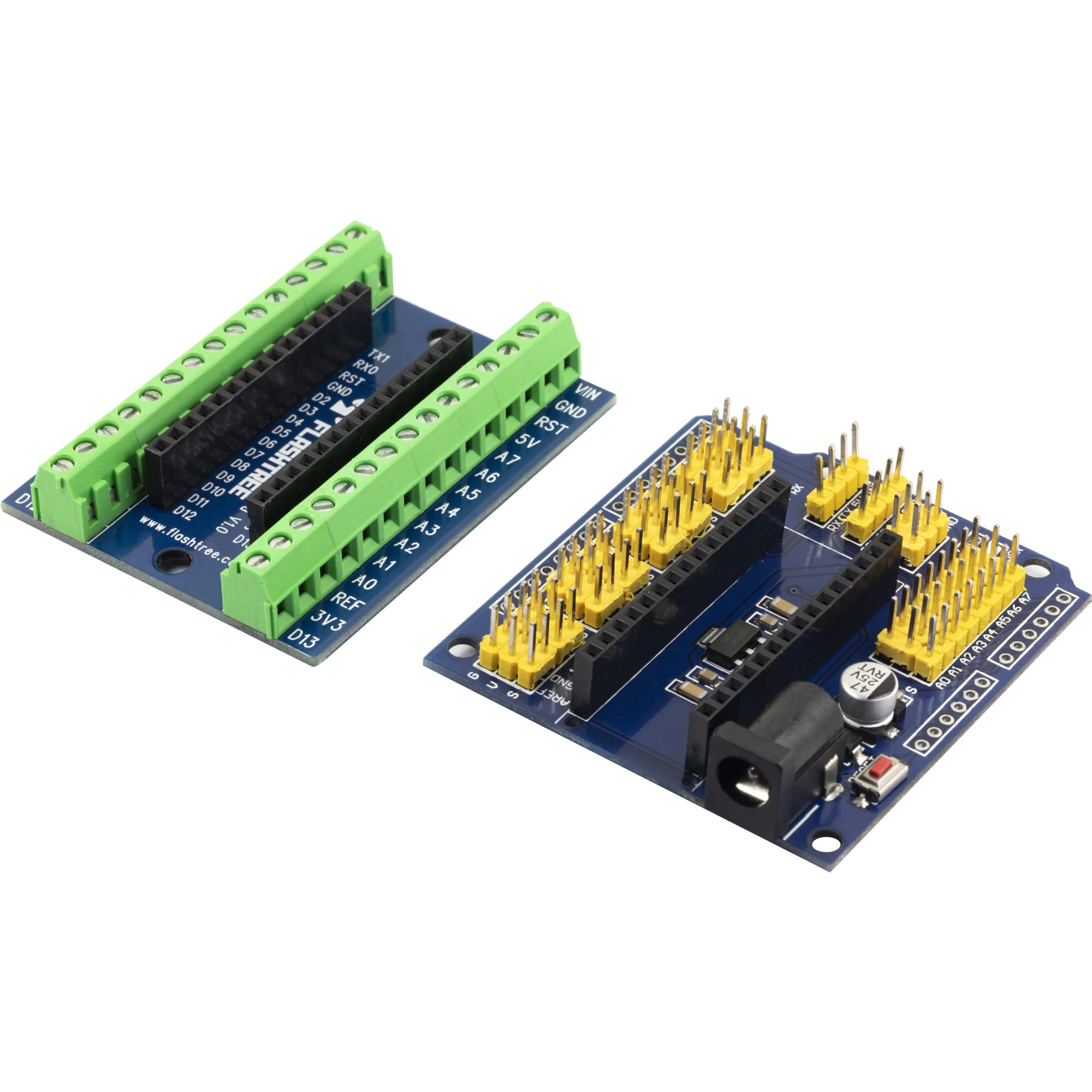 Expansion Sensor Shield Terminal Adapter Expansion Board for Arduino UNO R1 R3 Nano V3.0 AVR ATMEGA328P-AU Module