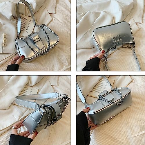 Denim Hobo Bag for Women Canvas Shoulder Crossbody Bags Y2K Small Clutch Totes Handbag Evening Armpit Top Handle Purse 2023