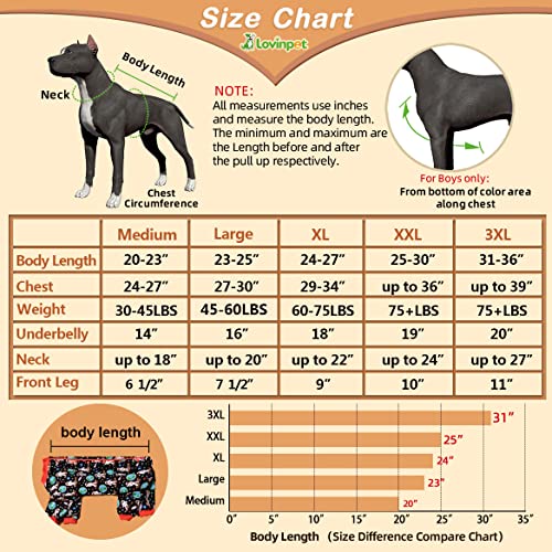 LovinPet Dog Shirt/Dog Onesie XL/Dog Sun Shield Shirt/Space Astronauts Black Print/Lightweight Pullover, Large Puppy PJ's/Full Coverage Dog PJ's/XL