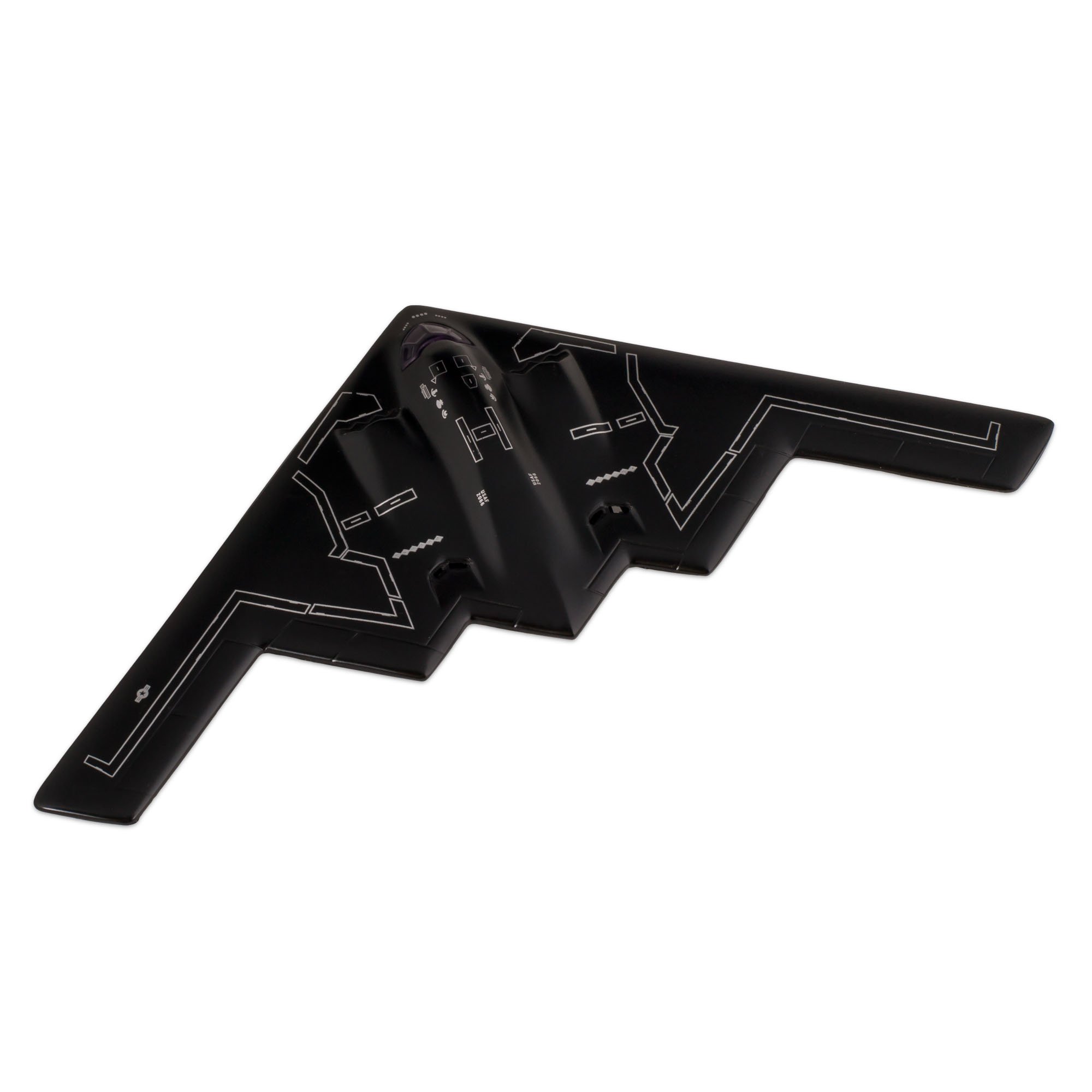 π¦ United States Air Force B-2 Stealth Bomber Jet, 10inch Wide Die Cast Metal Model Toy w/ Pullback Action