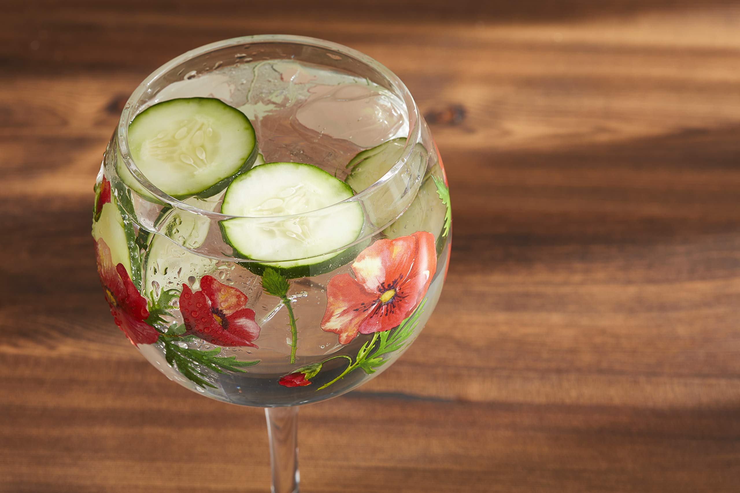 Ginology Poppies Copa Gin Glass