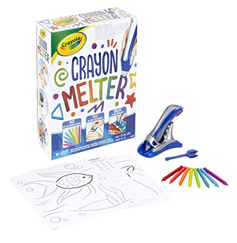 Crayola Crayon Melter, Melting Art, Gift for Kids, Ages 8, 9, 10, 11