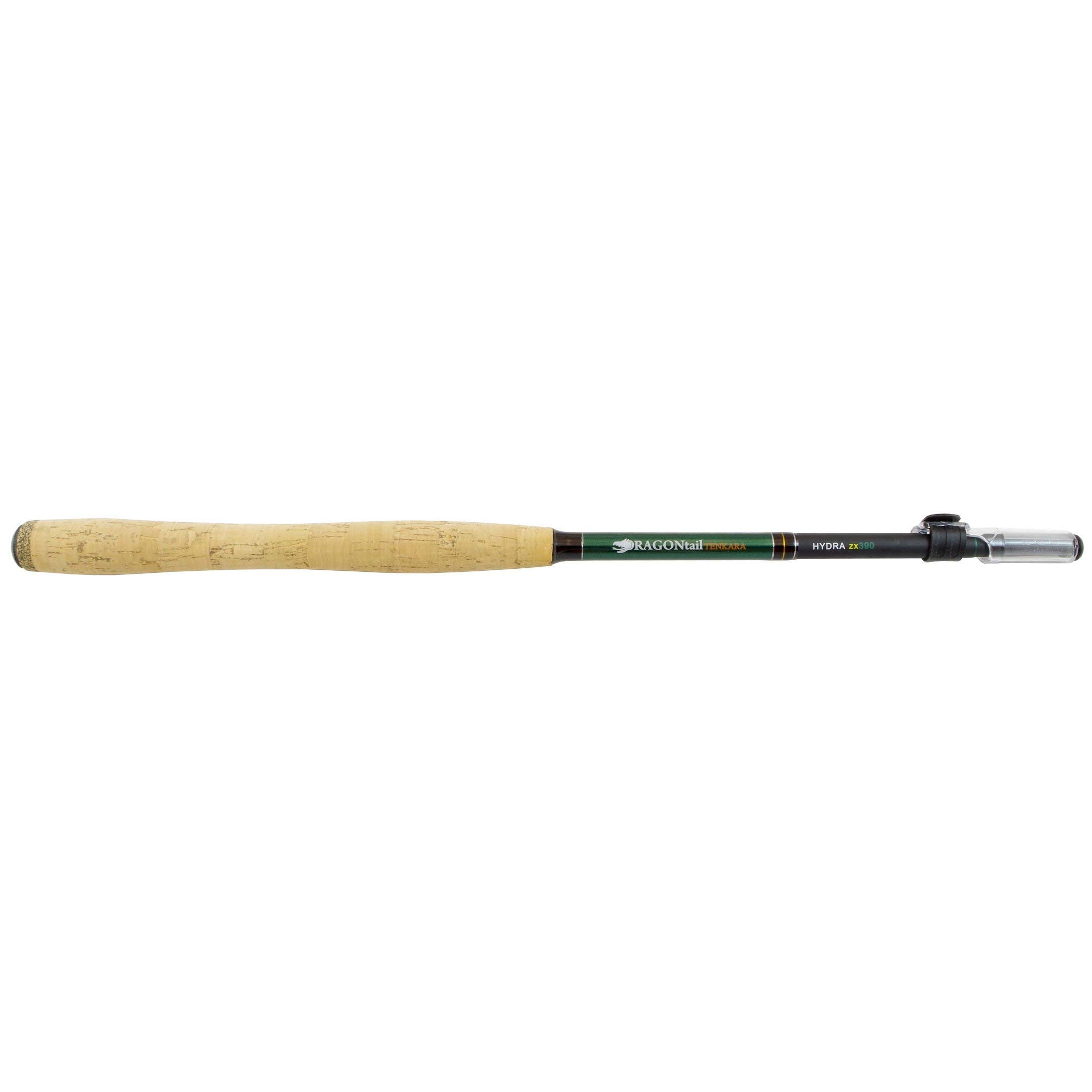 DRAGONtail Hydra zx390 Tenkara Fly Fishing Rod with Level Line Kit, 13'