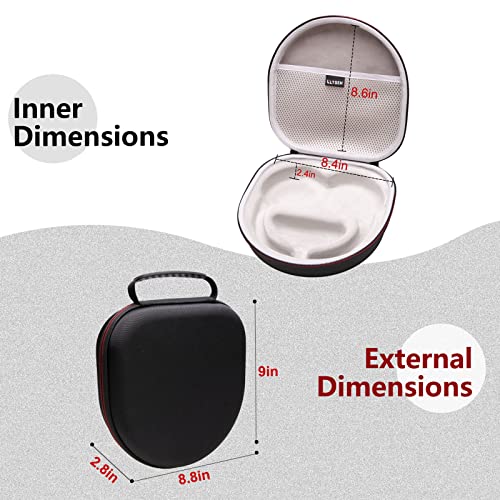 LTGEM Hard Case for Anker Soundcore Space Q45 / Q35 Adaptive Noise Cancelling Headphones - Protective Carrying Storage Bag