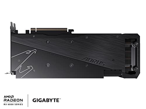 Gigabyte AORUS Radeon RX 6750 XT Elite 12G Graphics Card, WINDFORCE 3X Cooling System, 12GB 192-bit GDDR6, GV-R675XTAORUS E-12GD Video Card