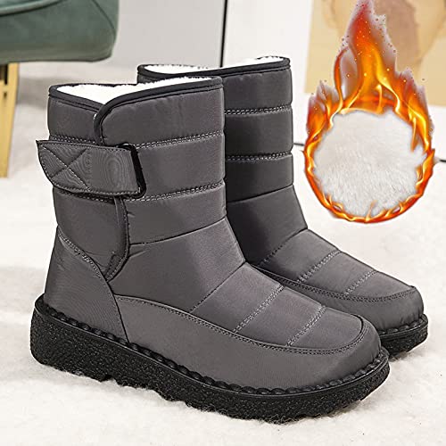 FASDNENDYS Winter Short Girls Boots Outdoor Shoes Bootie Warm Ankle Snow for Women Boots Short Walking Boots