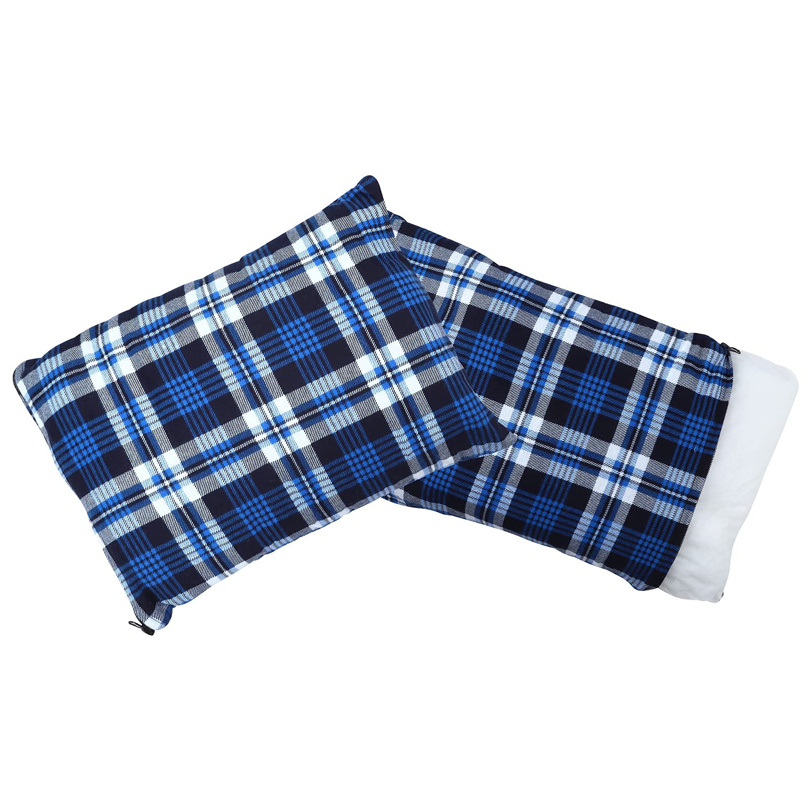 Double Sleeping Bags for Adults Waterproof Couple Two 2 Person Sleeping Bags for Camping Backpacking Hiking with 2 Pillows & Compression Sack Lightweight 3 Seasons Queen Size with Flannel Liner