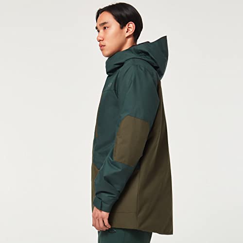 Oakley Standard Sierra Insulated Jacket, Hunter Green/New Dk Brush, Large
