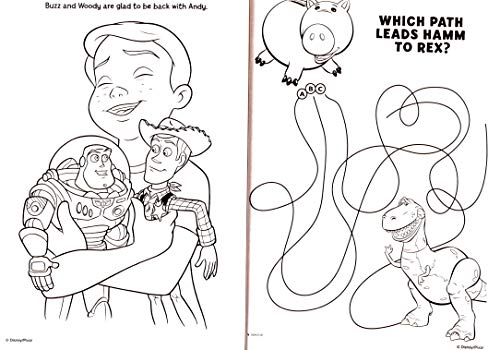 Pixar Disney Toy Story - Gigantic Coloring & Activity Book - 200 Pages