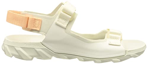 ECCO Women's MX ONSHORE 3-Strap Water Friendly Sport Sandal, White/White, 11-11.5