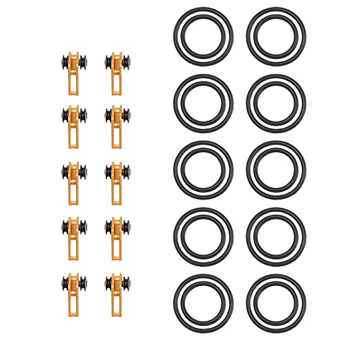 Fishing Hook Secure Keep Durable Jig Hooks Safe Keeping Fishing Accessories Angling Supplies Fish Tackle for Fishing Rod Tool 10Pcs/Pack (Color : 4)