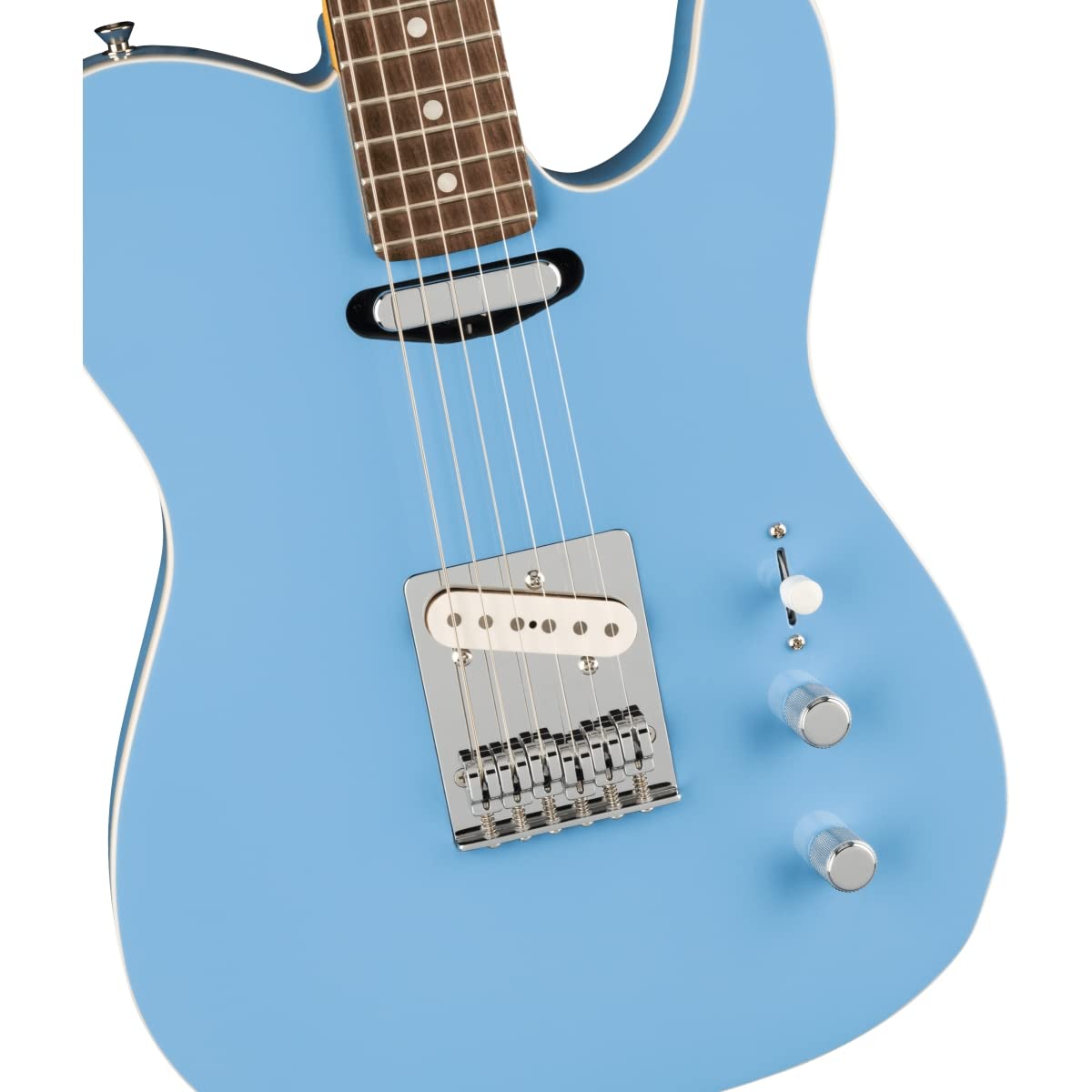 Fender Aerodyne Special Telecaster Electric Guitar, with 2-Year Warranty, California Blue, Rosewood Fingerboard