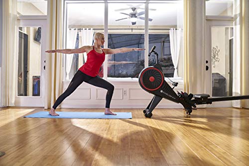 Echelon Fitness - Rowing Machine - Home Workout Equipment - Foldable Rowing Machine - 32 Resistance Levels - Touch Screen & Bluetooth Controller - 30-Day Free Membership - HIIT Magnetic Rowing Machine