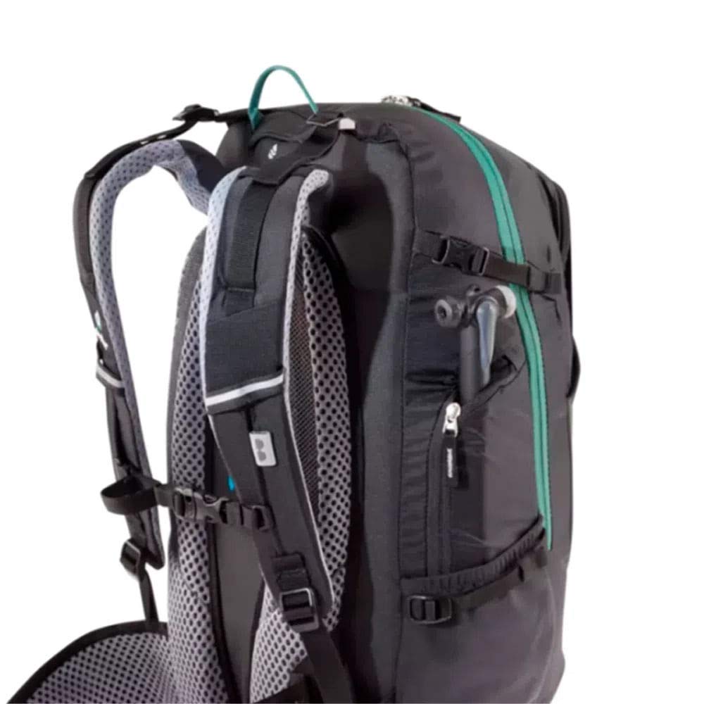 Deuter Trans Alpine 30 - Lightweight, Versatile, and Durable Bike Backpack for Mountain Biking, Multi-day tours, and the Outdoors - Black