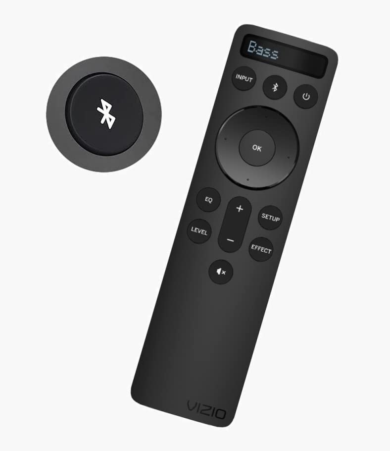 Original Replacement Bluetooth Backlit Display Soundbar Remote for VIZIO Home Audio Sound System V21-H8R V21d-J8 V51-H6 V51x-J6 M21D-H8R M21D-H8 M512-H6 M51a-H6 M512a-H6 M51AX-J6 P514A-H6(Model - D51)