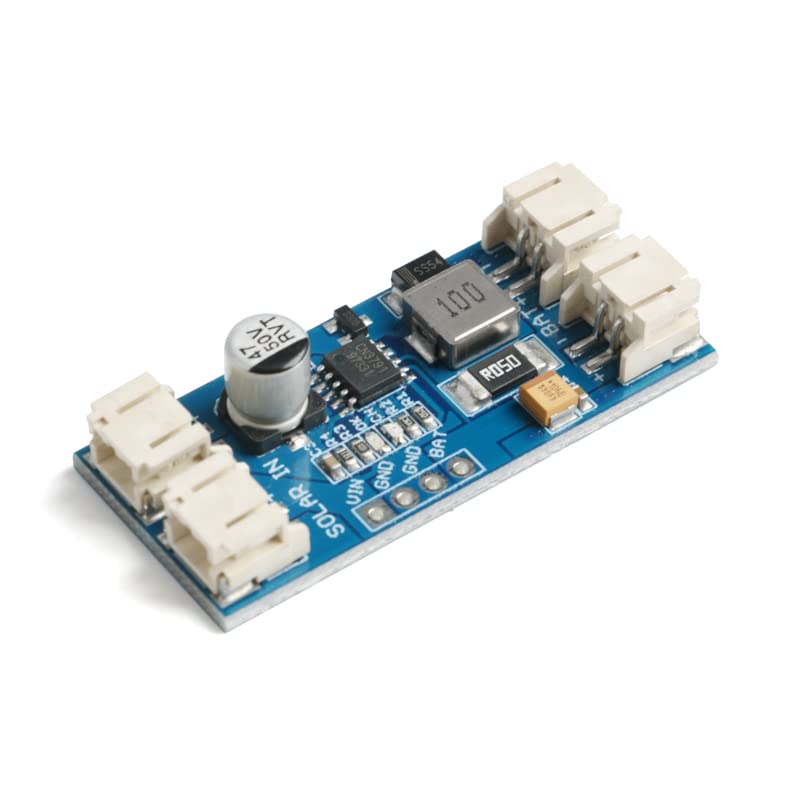 EC Buying 2Pcs CN3791 Charger Module 1S 3.7V 4.2V Lithium Battery Charging Board MPPT Solar Controller Charging Board 6V Solar Panel Charger Board with Cables